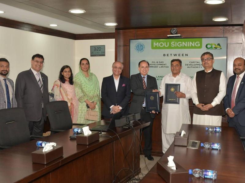 OGDCL has collaborated with the Capital Development Authority (CDA) for ...